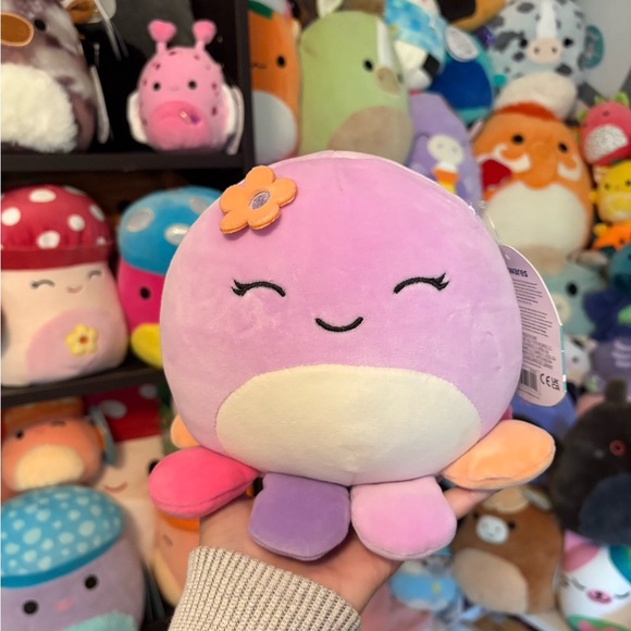 Squishmallows | Accessories | Beula The Purple Octopus Squishmallow ...